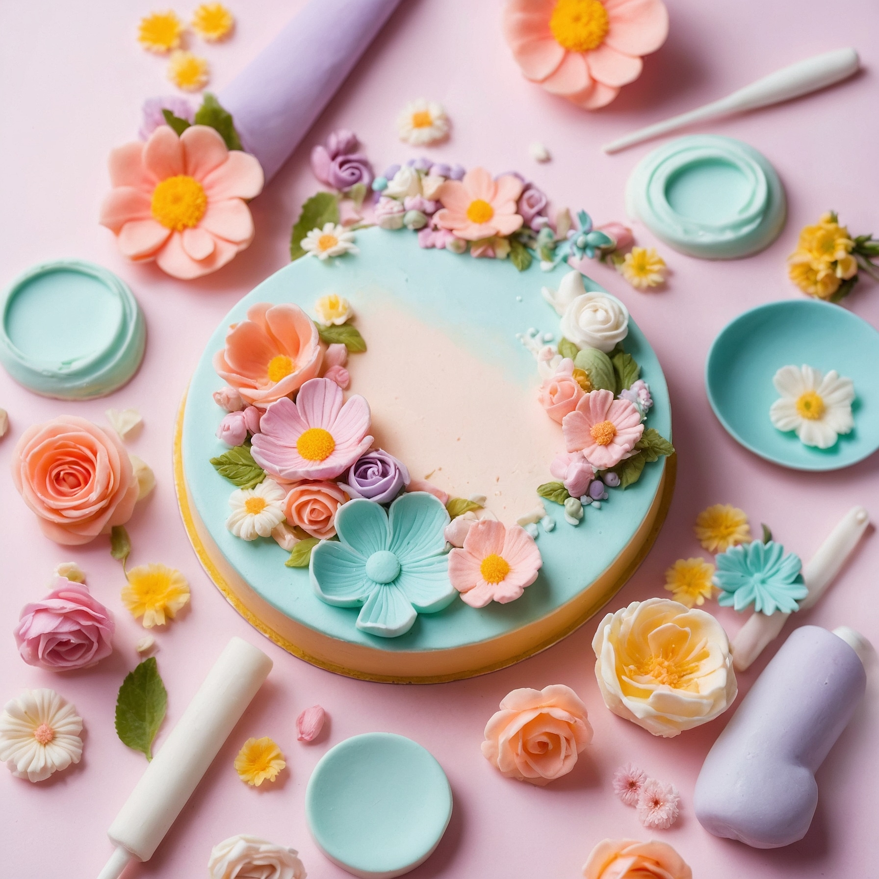 Arte en la decoración de pasteles: herramientas y tendencias